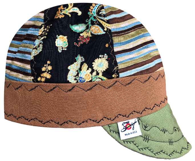 Stripper Dust Metallic Thread Mixed Panel Hybrid Welding Cap – Southern ...